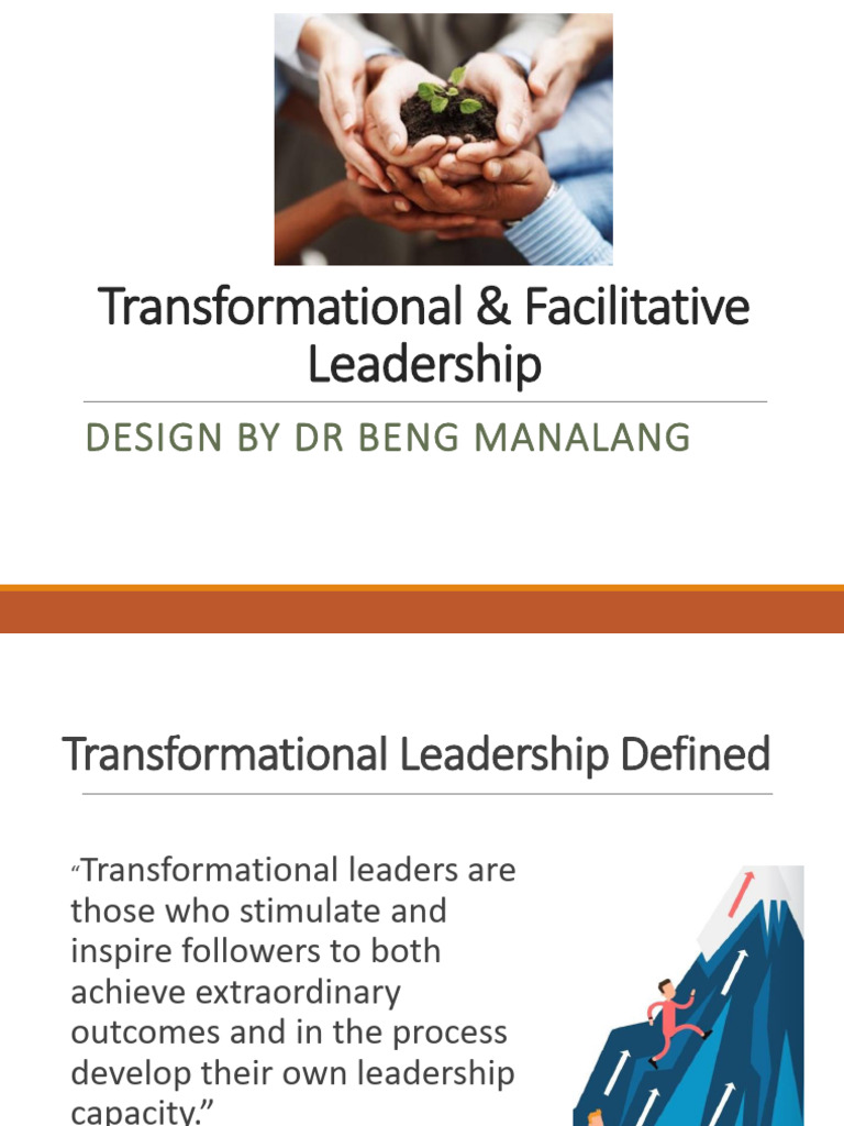SBK Transformational & Facilitative-Leadership-Training | PDF ...