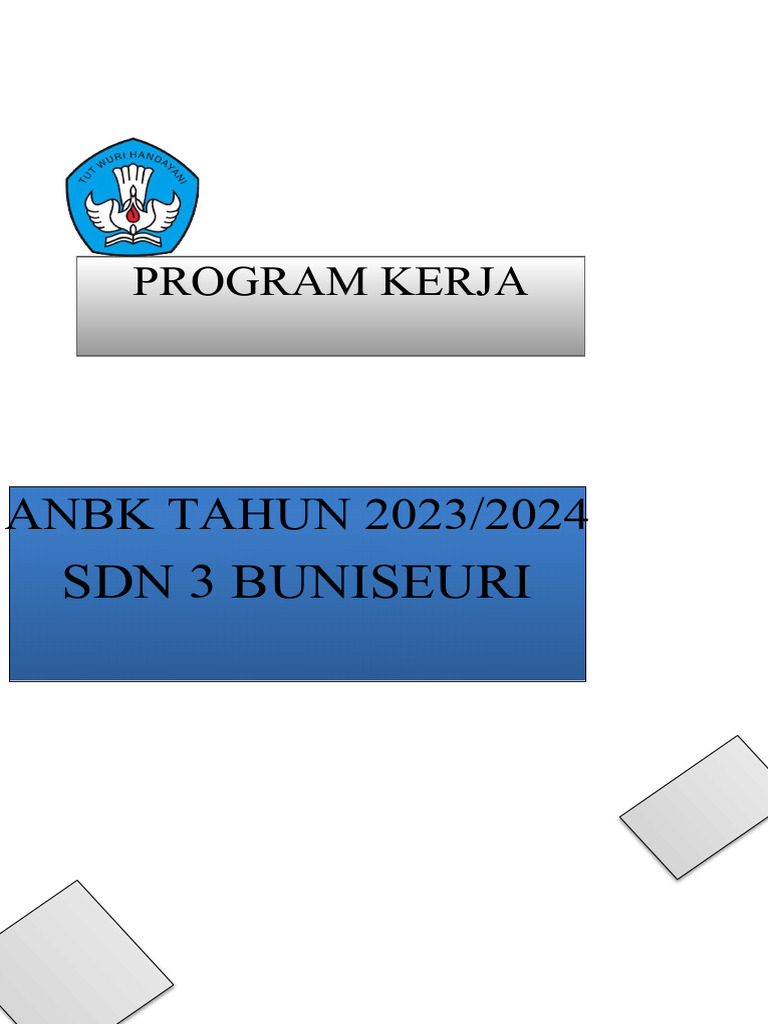Program Anbk 2023-2024 | PDF