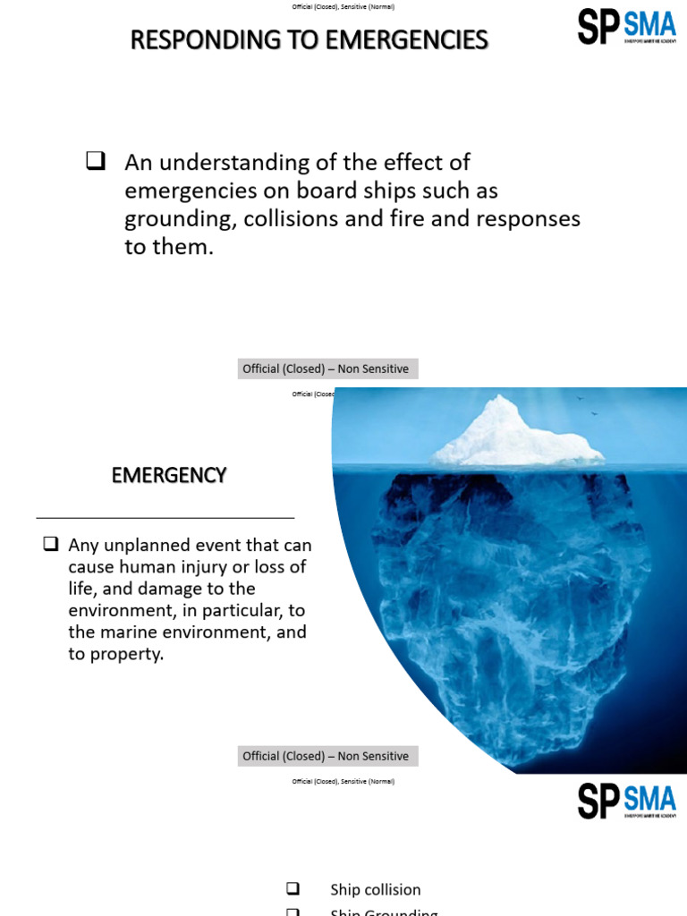 Responding To Emergencies | PDF | Emergency Management | Ships