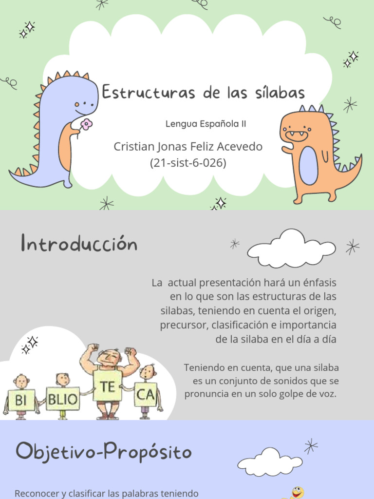 Estructura Silábica para Informáticos | PDF | Sílaba | Palabra