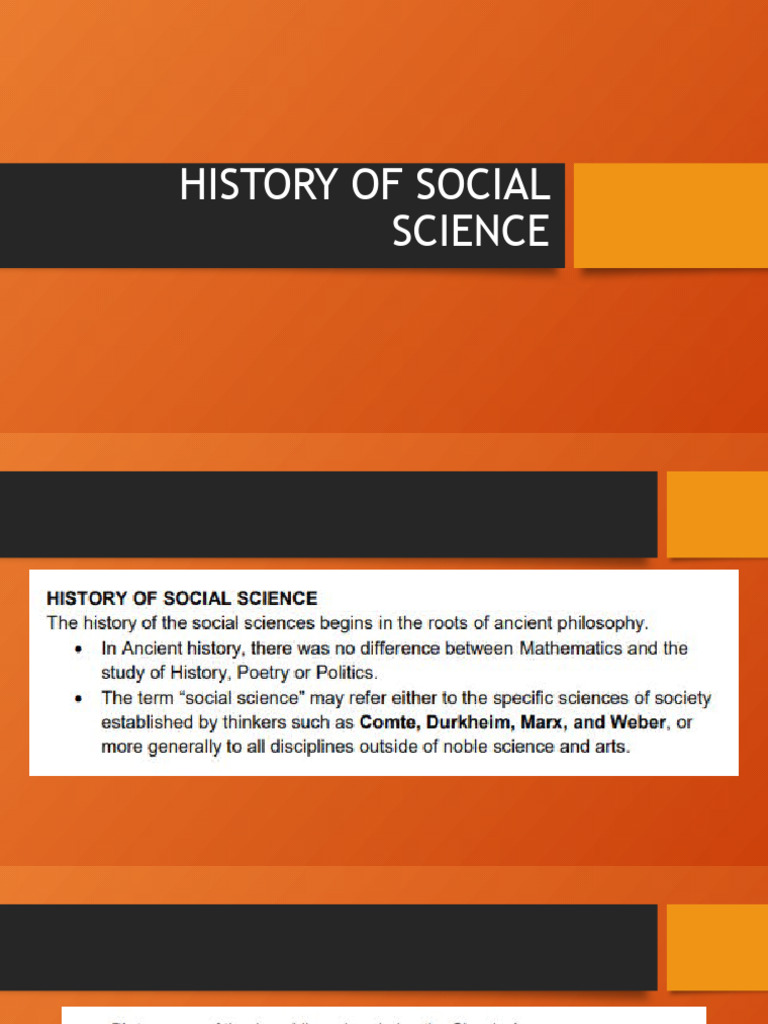 History of Social Science | Download Free PDF | Social Sciences ...