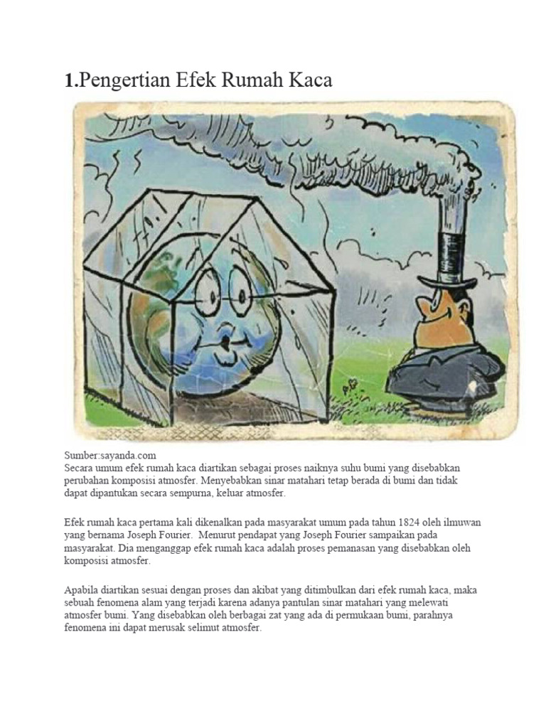 Efek Rumah Kaca | PDF