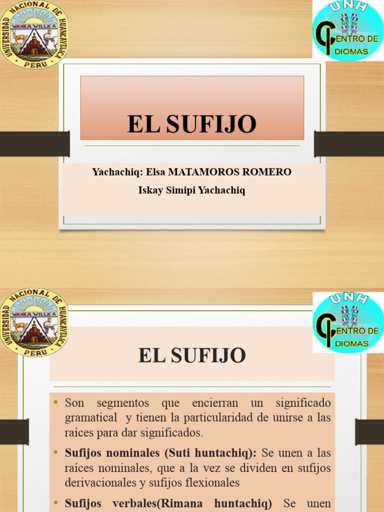 (Clases de Sufijo 2023 | Descargar gratis PDF | Verbo | Predicado (Gramática)