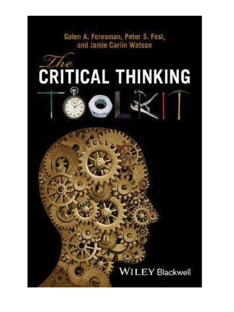 The Critical Thinking Toolkit | PDF