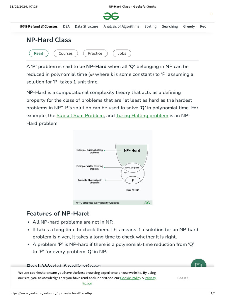 What Is NP Hard | PDF | Time Complexity | Computing