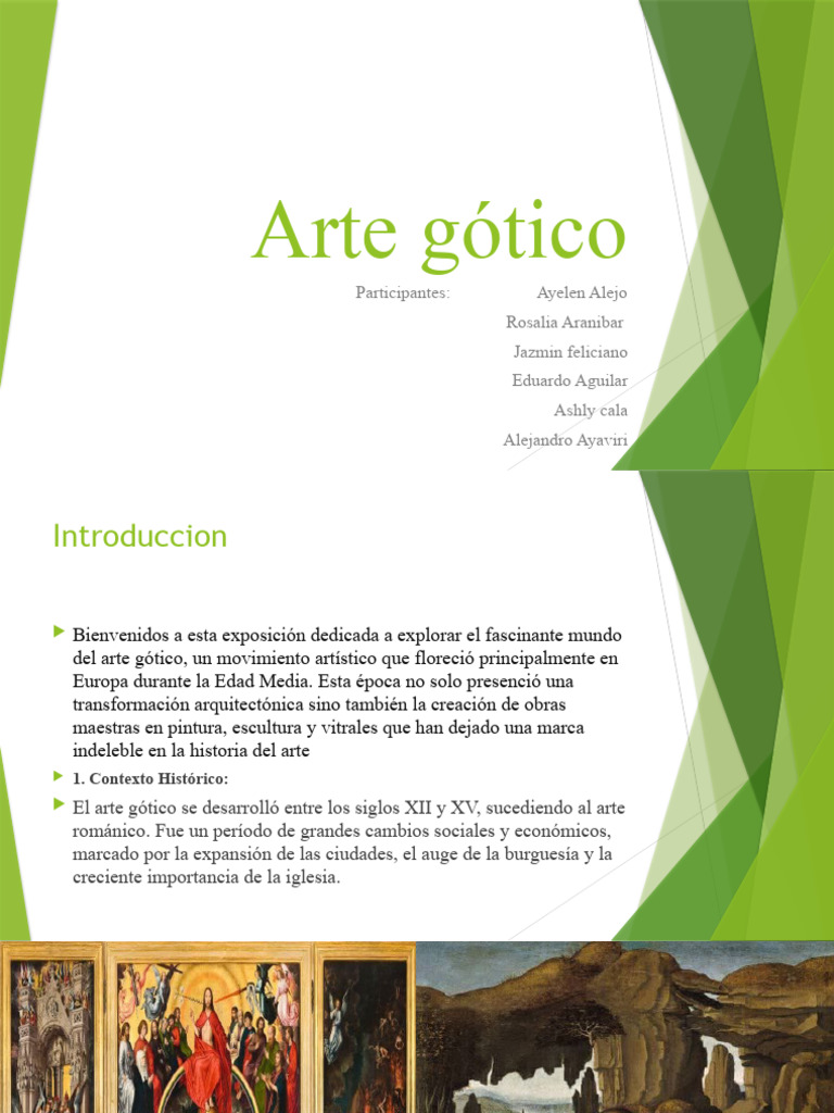 Explorando el Arte Gótico | PDF | Arquitectura gótica | Escultura