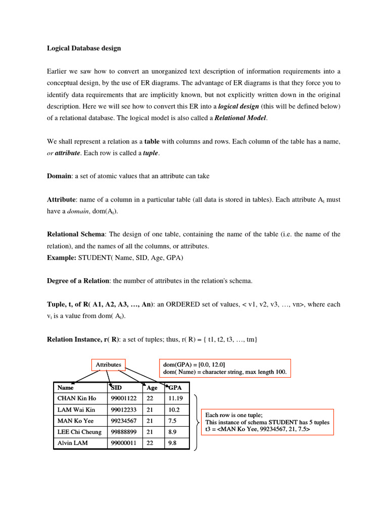 Relational Odel DBMS | PDF | Relational Model | Relational Database Relational Odel DBMS | PDF | Relational Model | Relational Database
