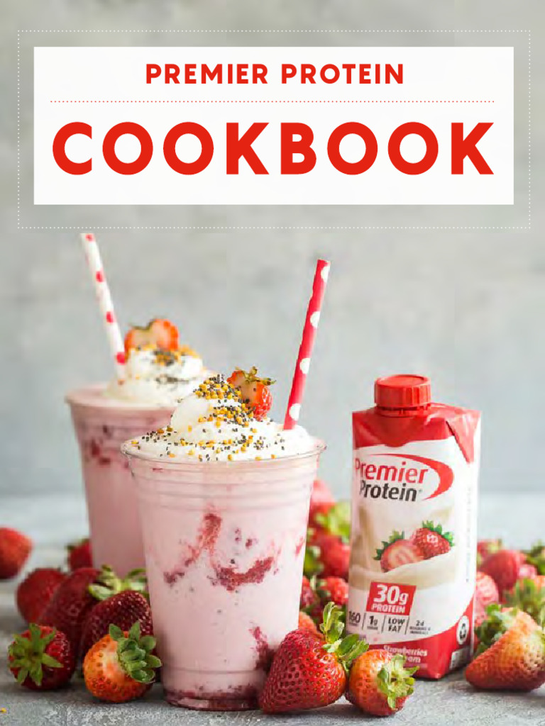 Premier Protein Cookbook | PDF | Smoothie | Doughnut