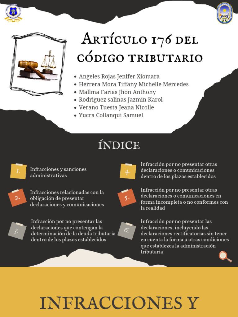 Artículo 176 Del Código Tributario | PDF | Multa (pena) | Impuestos