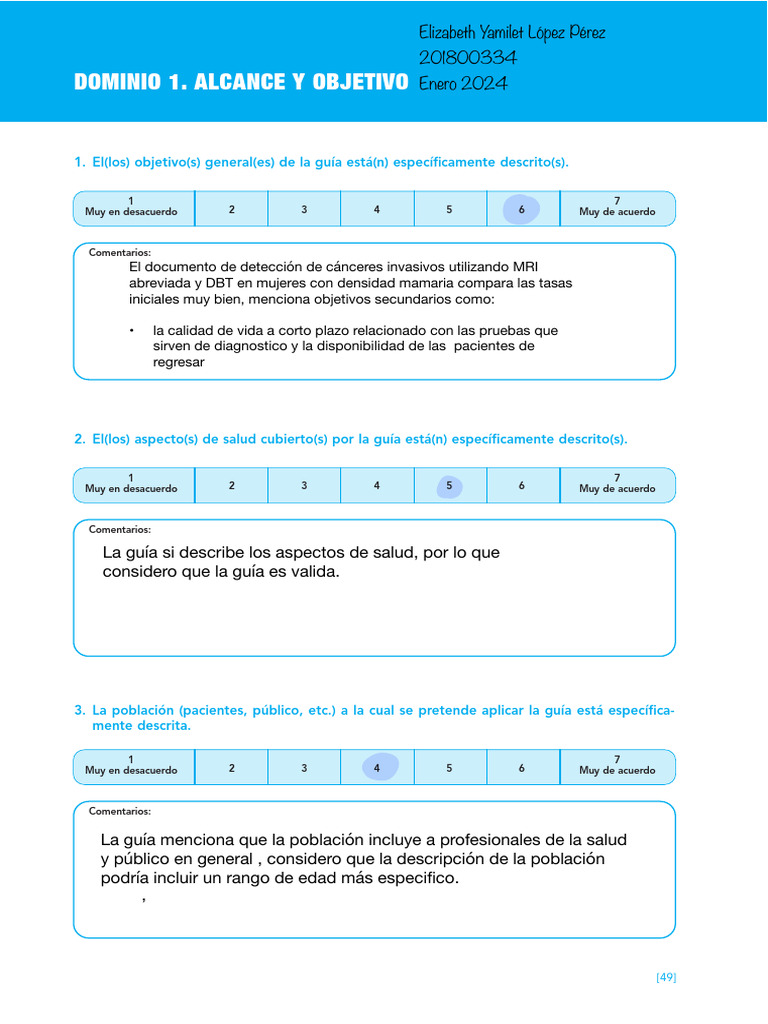 Instrumento Agree-Ii-1 | PDF | Medicina CLINICA