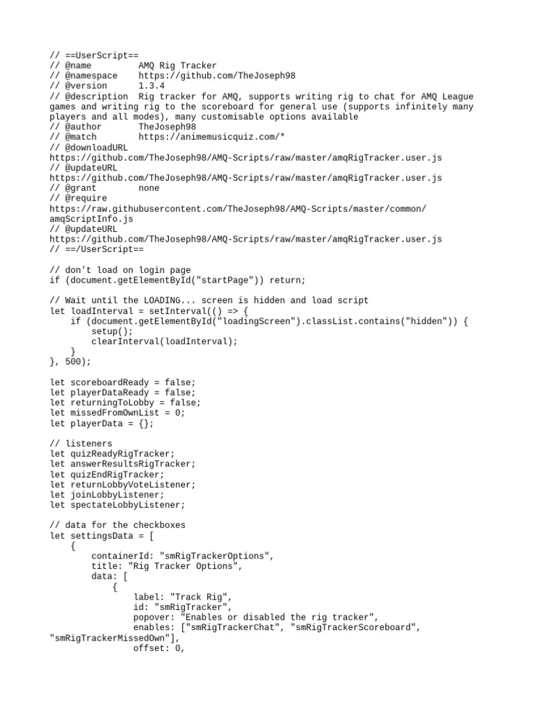 code script tampermonkey | PDF | Computer Architecture | Computer Engineering