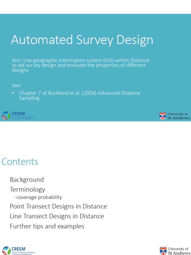 L4-4 Automated Survey Design | PDF | Stratified Sampling | Sampling (Statistics)