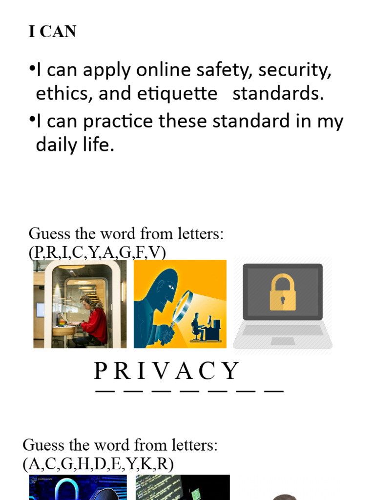 Lesson 2 ETech | PDF | Malware | Security