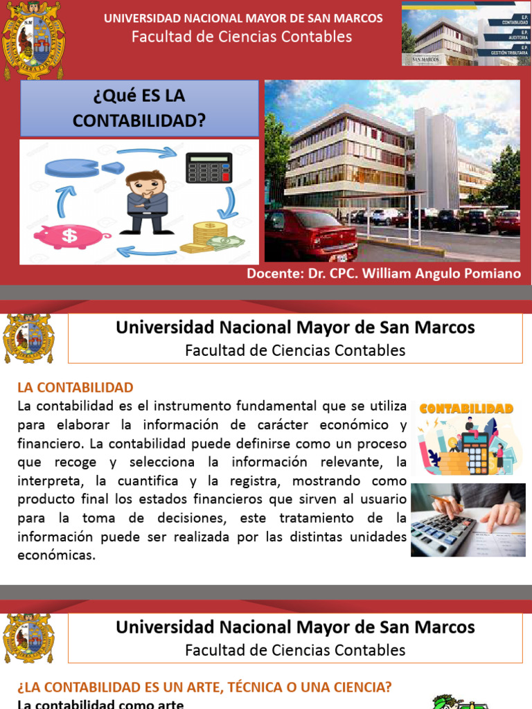 LA CONTABILIDAD | PDF | Contabilidad | Business