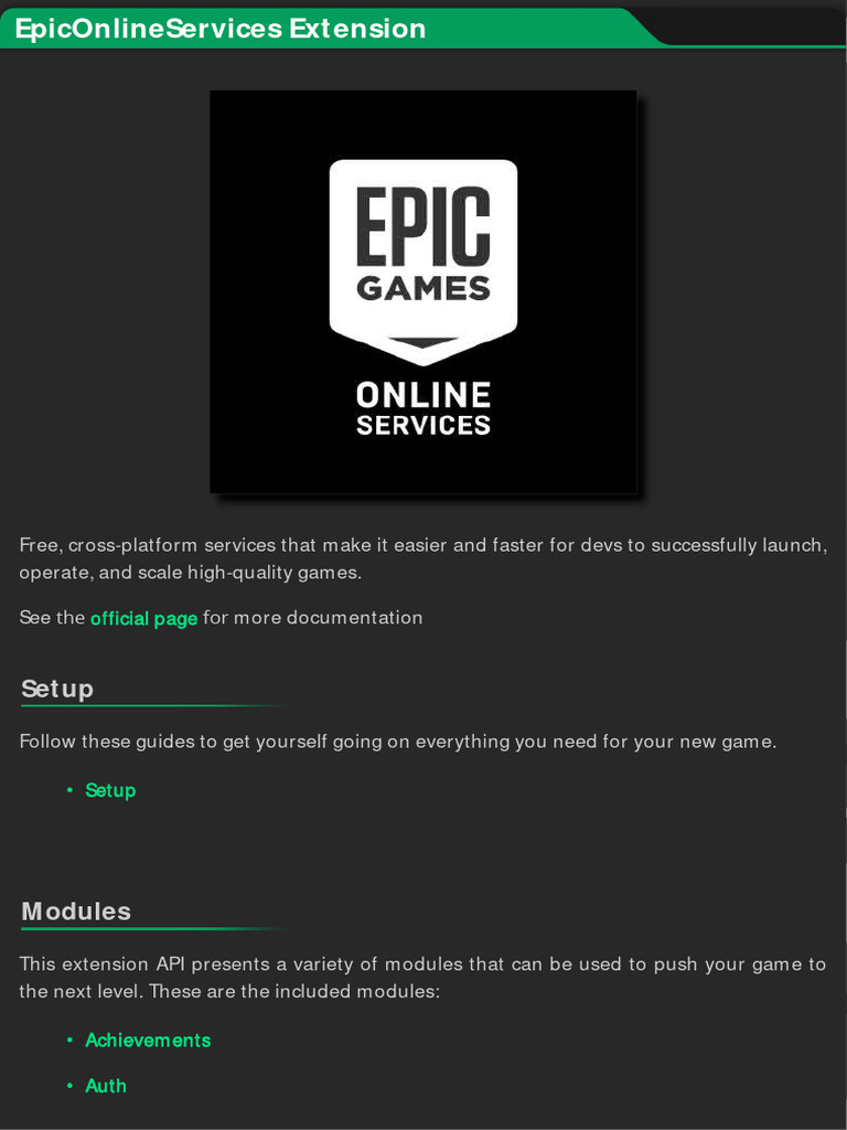 EOS Extension Documentation | PDF | Login | Computer File