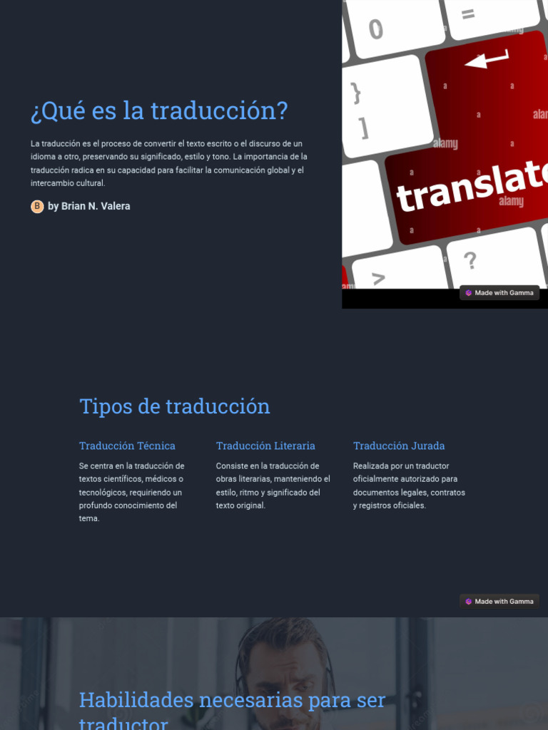 Que Es La Traduccion | PDF