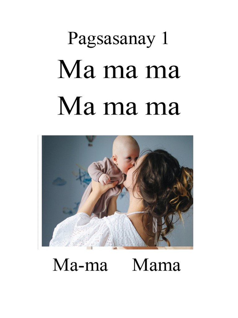 Pagbasa Sa Filipino Pagsasanay 1 | PDF