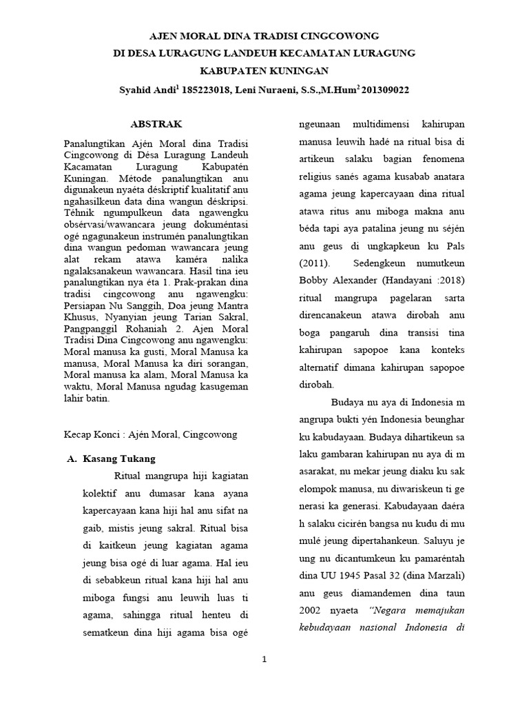 Artikel Andi PDF | PDF