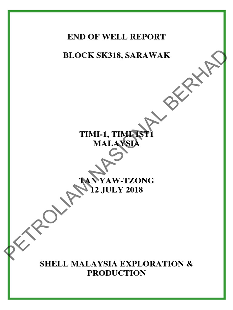 SKO3TIMIWS01 | PDF | Casing (Borehole)