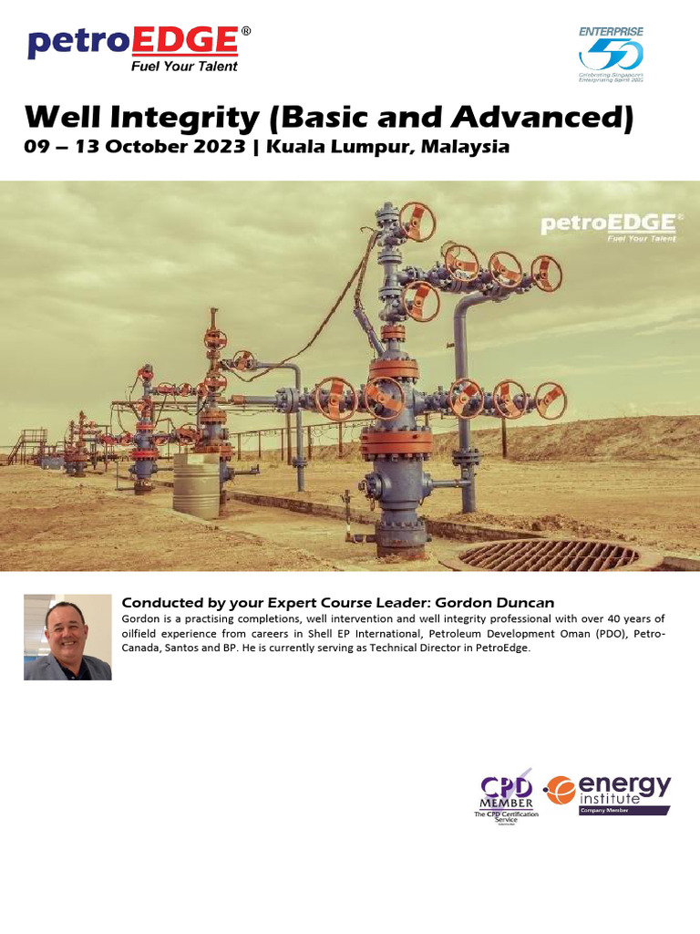 PE1697.Well Integrity (Basic and Advanced) .OCT - KUL | PDF | Cheque ...