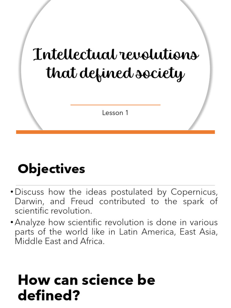 Lesson 1 | PDF | Science | Scientific Revolution