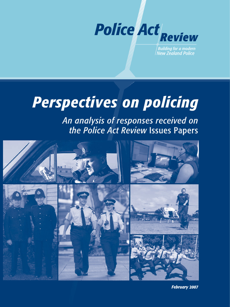 Perspectives On Policing | PDF | Police | Employment