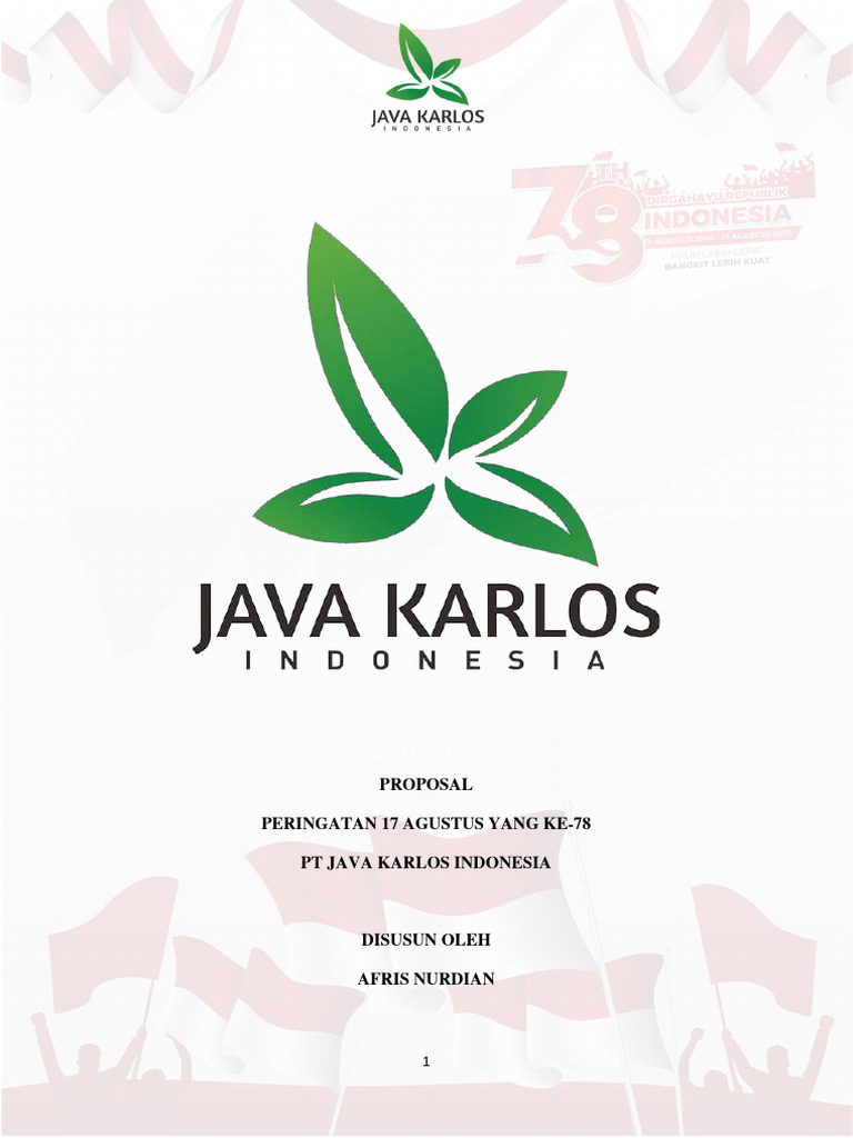 Proposal 17 Agustus 2023 | PDF