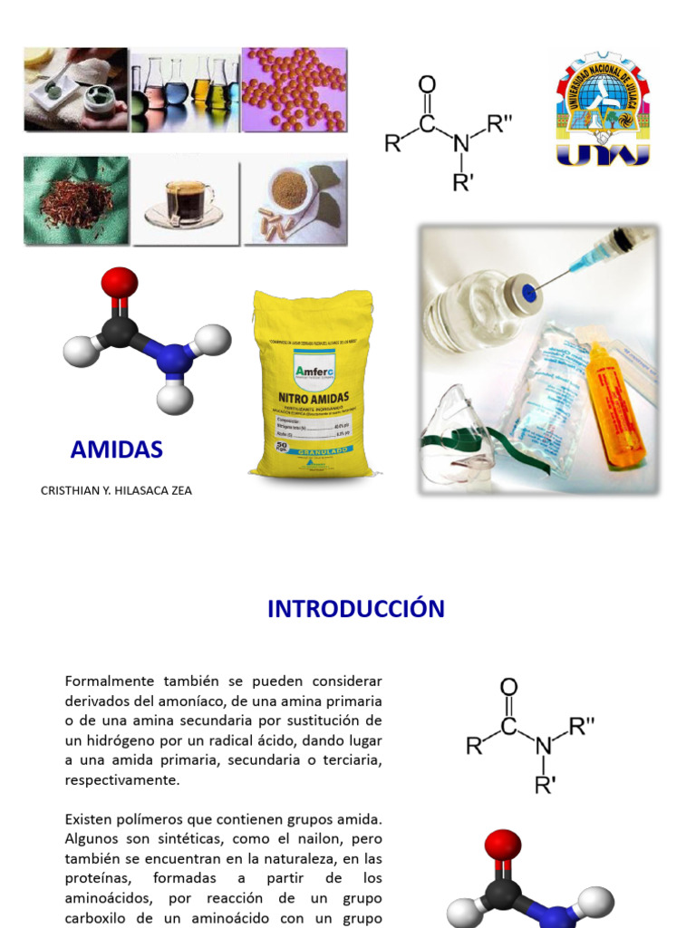 Sesion 12 - Amidas | PDF | Amida | Amina