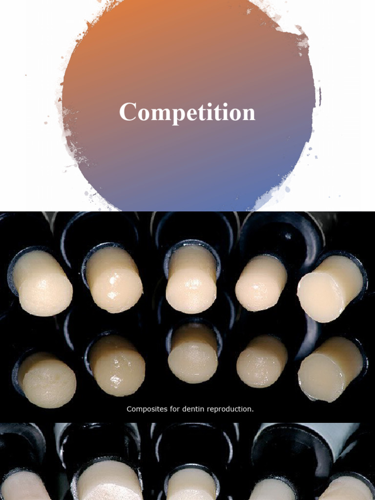 Composite | PDF | Dental Composite | Dentistry Branches