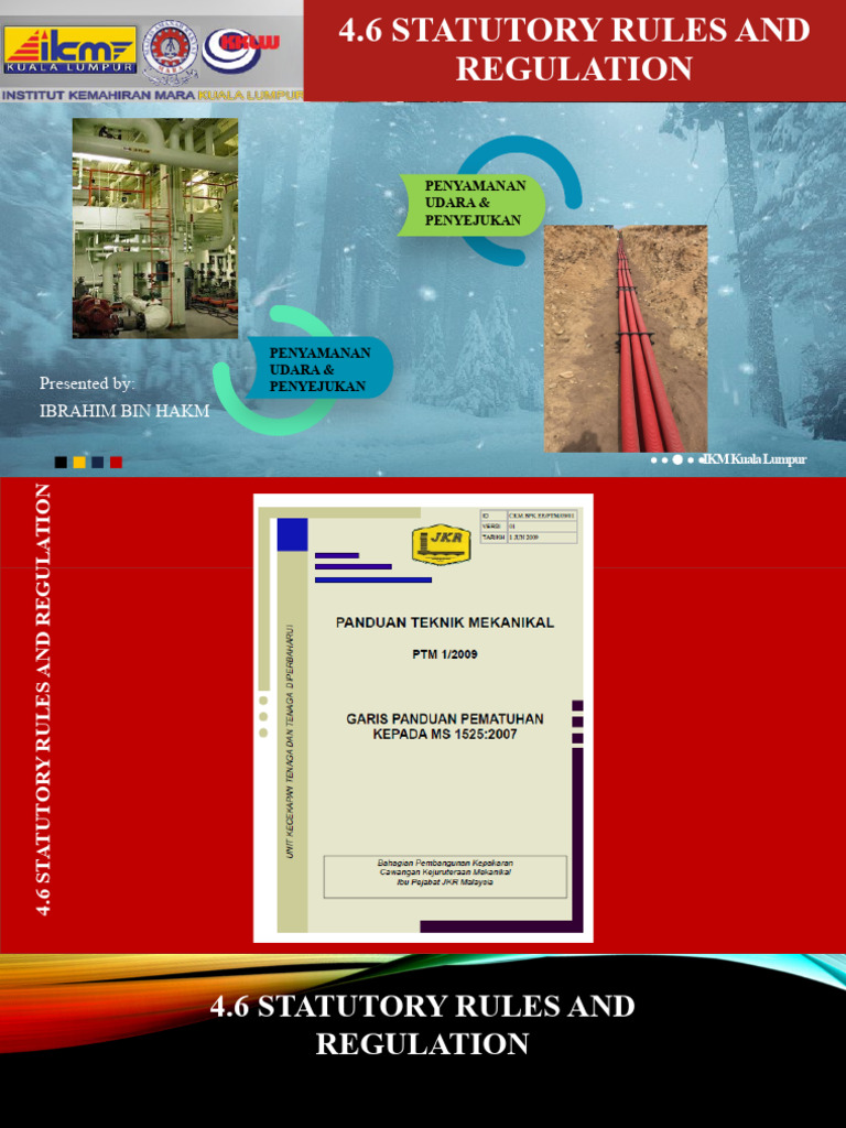 4.6 Statutory Rules and Regulation | PDF