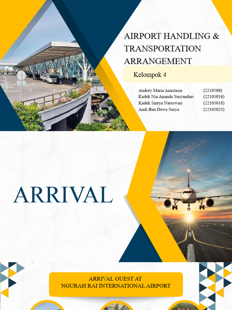 Kelompok 4 - Airport Handling & Transportation Arrangement | PDF ...