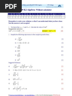 Tutorial Form 3 Chapter 1: Indices: Objective Questions | PDF | Length ...