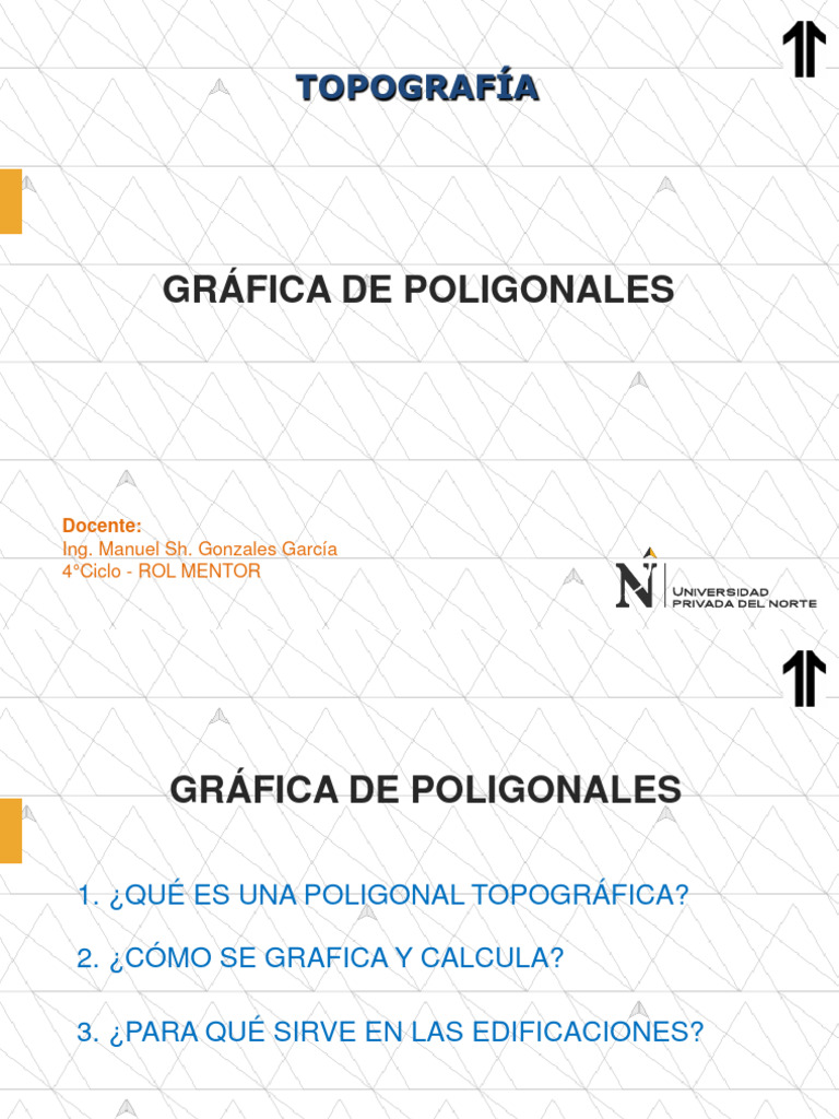 Gráfica de Poligonales | PDF | Azimut | Medición