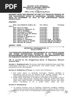 Barangay Ordinance Sample Template 2024 | PDF | Common Law | Legal ...