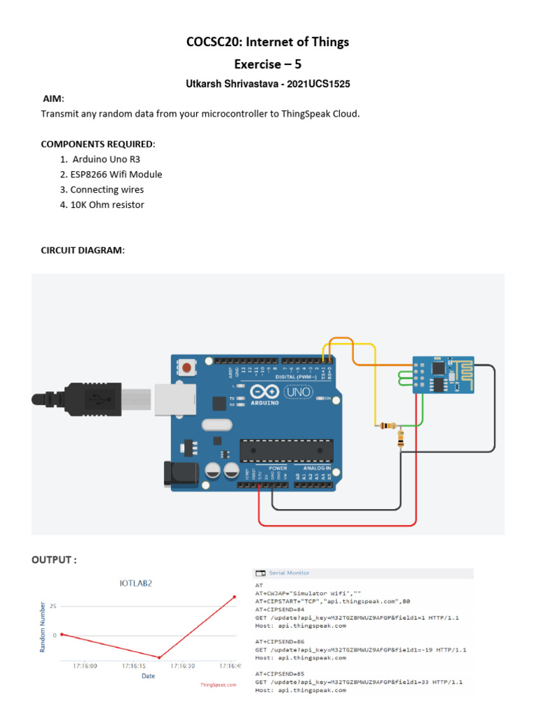 2021ucs1525 Lab5 | PDF | Wi Fi | Computer Science