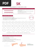 Cartier Ring Size Chart US | PDF