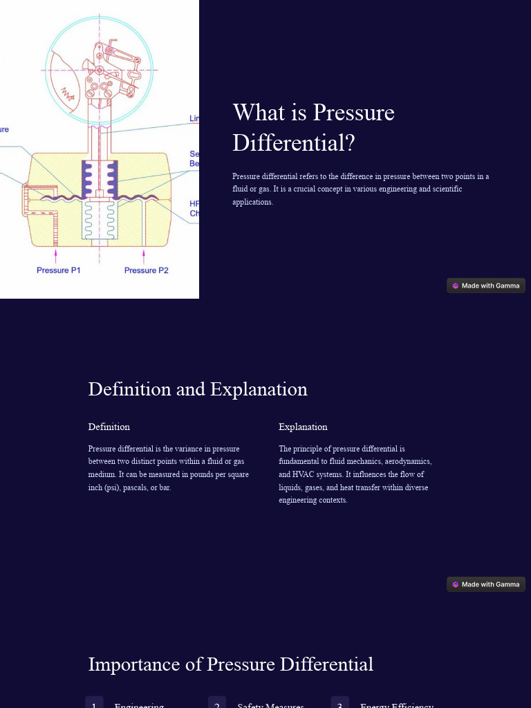 Pressure Diferential | Download Free PDF | Pressure | Flow Measurement