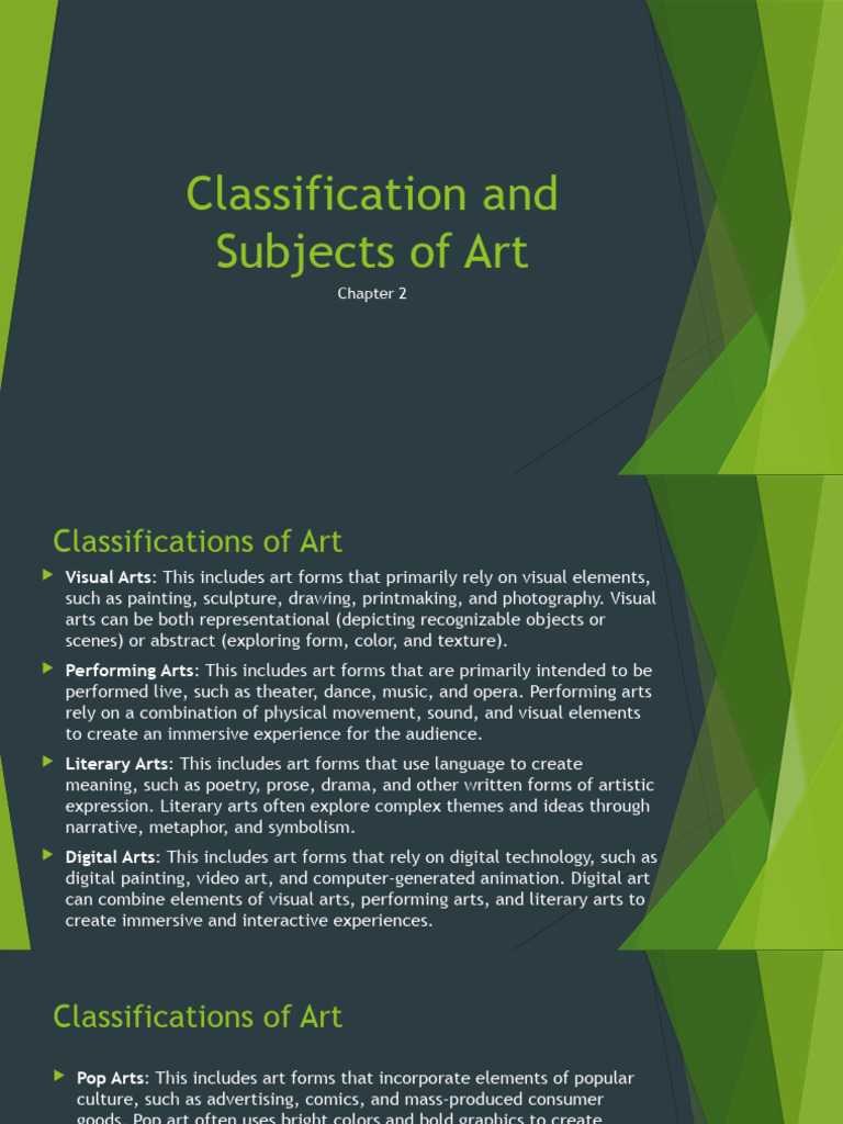 Chapter 2 GE3 | PDF | The Arts | Paintings