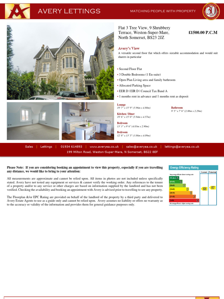 Treeview Flat 3 Brochure | PDF | Private Law | Property