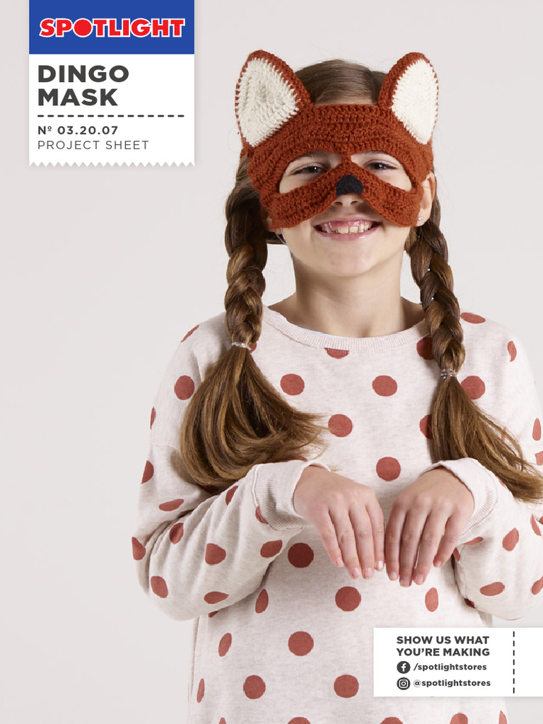 dingo-mask-project | PDF | Folk Art | Clothing