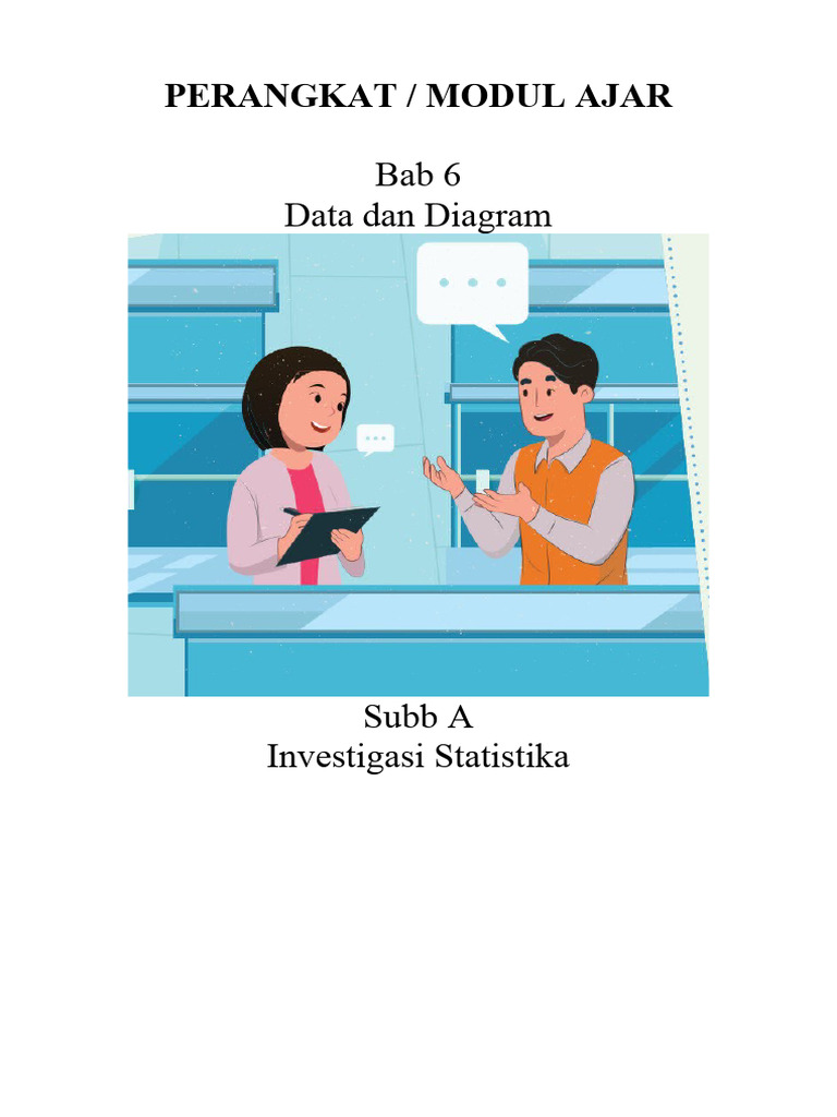 Modul Ajar Data Dan Diagram | PDF