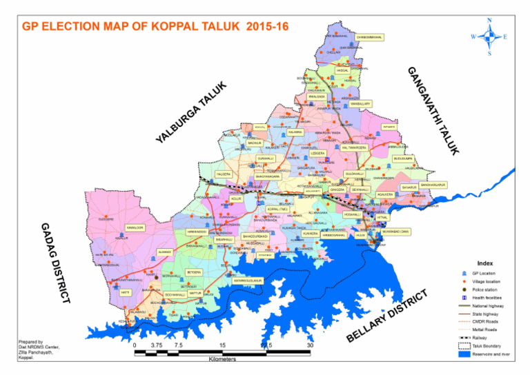 Munirabad Map Koppal | PDF