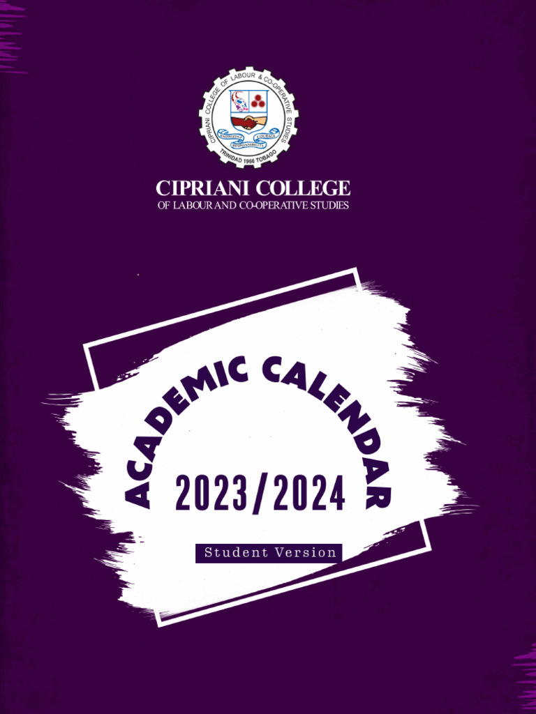 CCLCS Academic Calendar 2023-2024 | PDF | Academic Term
