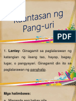Limang Halimbawa NG Lantay | PDF