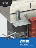 Ancon Head Restraints for Masonry Walls | PDF