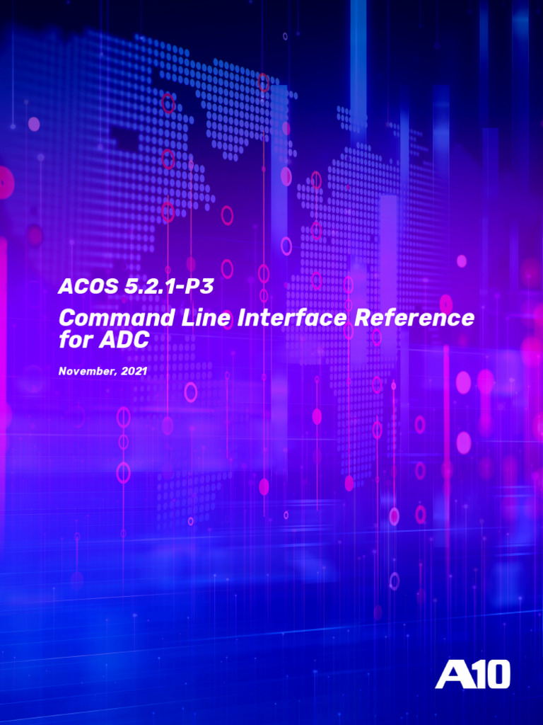 A10 CLI Commands for ADC Configuration | PDF | Session Initiation ...