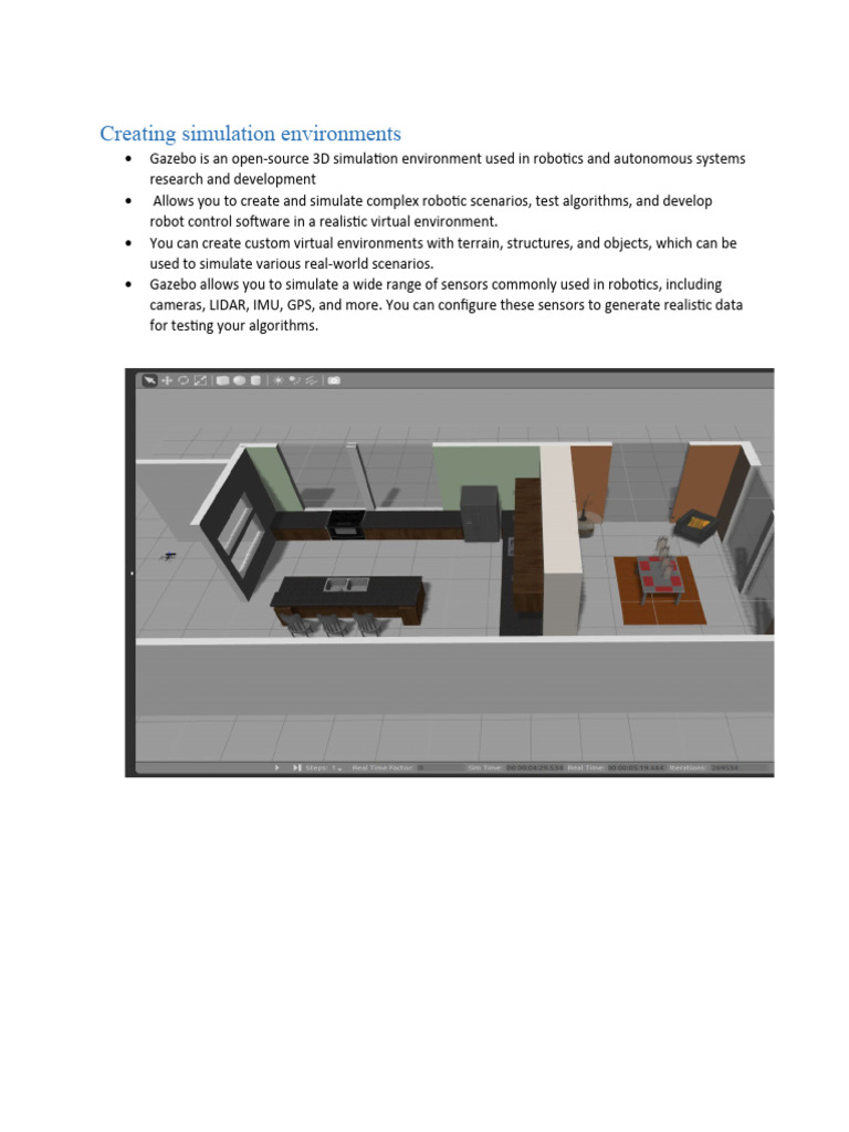 Creating simulation environments | PDF