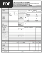 PDS Revised 2025 - Blank | PDF | Government And Personhood | Government