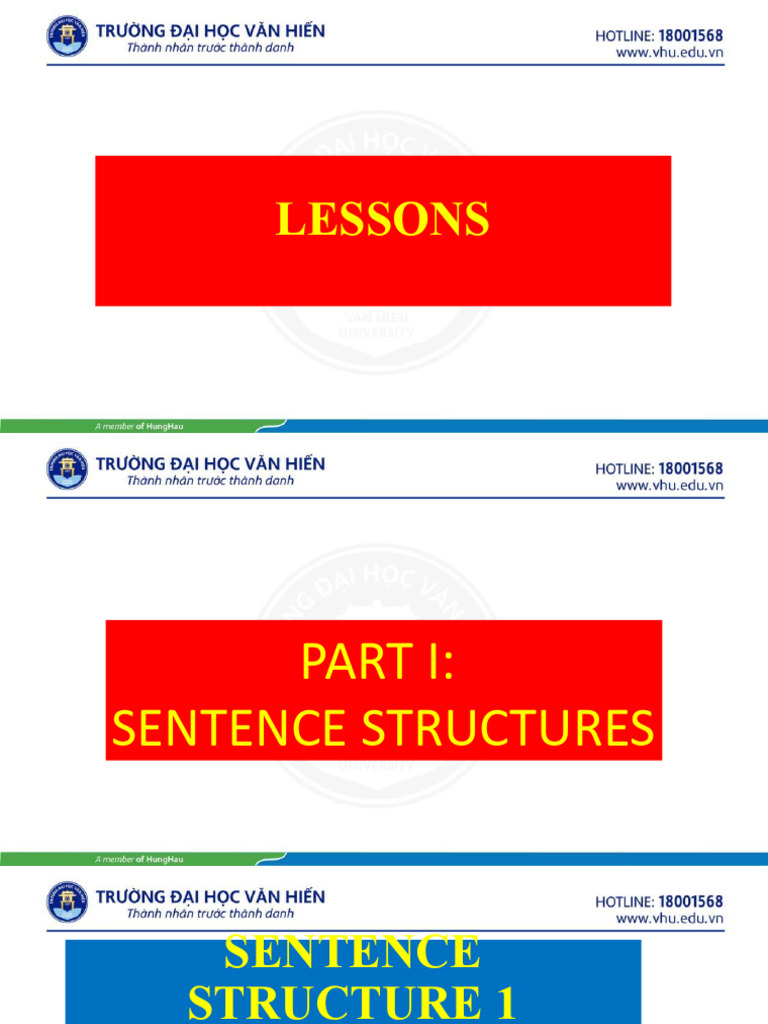 LESSONS | PDF | Grammar | Syntax