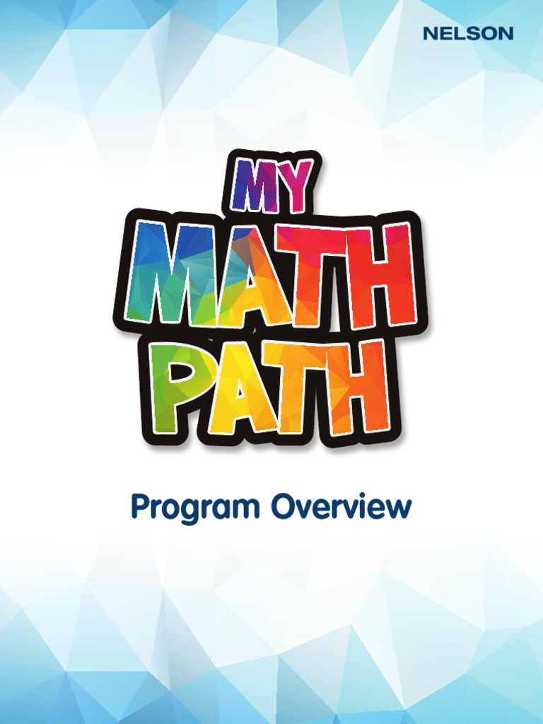 My Math Path Program Overview National | PDF | Mathematics | National ...